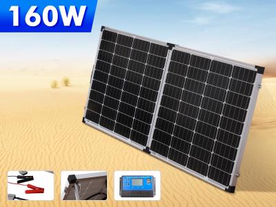 China jogos de acampamento de vidro dobráveis dos painéis solares de 160W 200W 400w à venda