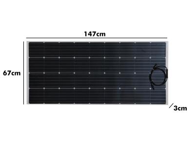 中国 多結晶性ケイ素の適用範囲が広い折る太陽電池パネルのキット100W 200W 300W 販売のため