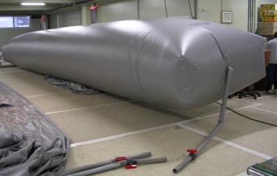 China Portable PVC Tarpaulin Inflatable Water Storage Tanks Wear / Tear Resistant for sale