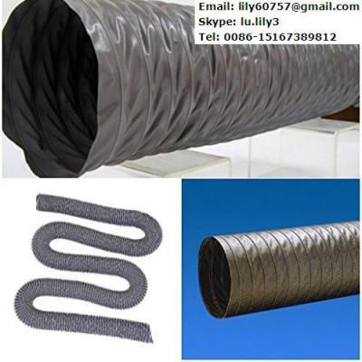 China Laminated PVC Tarpaulin for Air Duct Hose/Ventilation Duct for sale