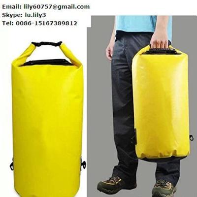 China High Quality cycling bag Saddle Pouch Rear Seat Bicycle Bag Waterproof 500D PVC Tarpaulin with handleTravel for sale