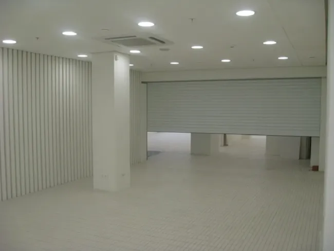 Roller shutter door in residential application