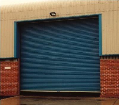 China Industrial Galvanized Steel Roller Shutter Door Sound Insulation Heavy Duty Roller Door for sale