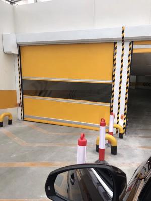 China Inwendige antistatische plastic rolluikdeuren / hogesnelheids PVC-roldeuren Te koop
