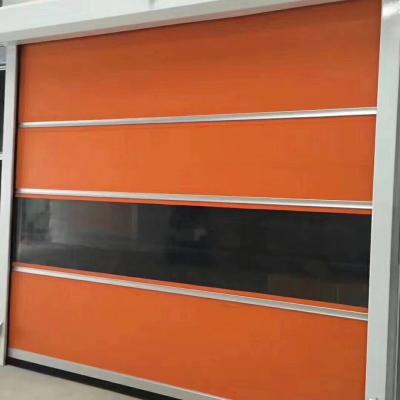 China Inwendige antistatische plastic rolluikdeuren / hogesnelheids PVC-roldeuren Te koop