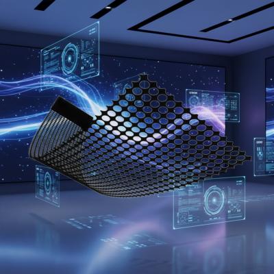 China Wholesale Customized LED Transparent Advertising Display Indoor LED Display Holographic Screens for sale