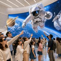 China Aerospace Simulation Teaching Display for sale