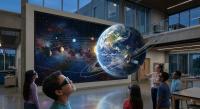 China Education Research Polarized 3D Screen | Low Crosstalk 2D 3D Switchable Teaching Display for sale