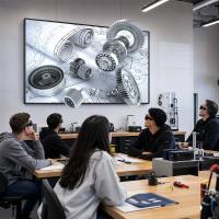 China High Refresh Rate Education 3D Screen | Interactive Stereo Teaching Display for sale