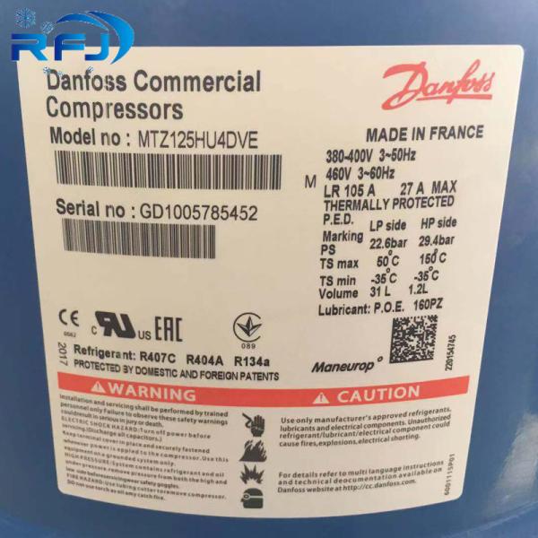 Quality Emerson Zr ZR32KS-PFZ Copeland Scroll Compressor 2.7HP For Freezer for sale