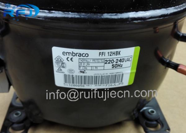Quality 1/3HP Embraco Aspera Compressor FFI 12HBK , Refrigeration compressor embraco for sale