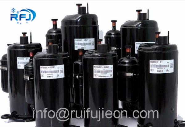 Quality TOSHIBA Rotary Refrigeration Compressor PH400G2CS -4KU1 R22 220-240V / 50Hz for sale