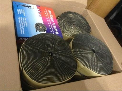 Quality 9.14m 30ft Single Side Am Tape Self Adhensive Elastomeric Insulating Tape for sale