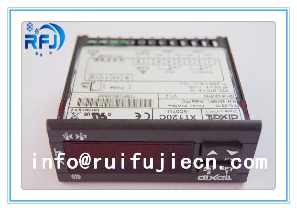 Quality Black Dixell Thermostatic Controller , Digital Temperature Controller Dual for sale