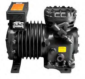 China Copeland Semi Hermetic Refrigeration Compressors DKSJ-100 High Evaporating Temp for sale