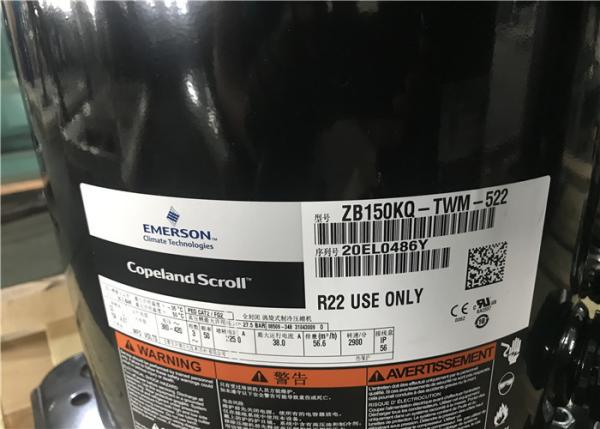 Quality Copeland High Suction Pressure Scroll Compressor Closed Type 9.8A 2.6 HP for sale