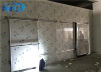 Quality Fish / Meat / Chicken Cold Room Freezer Evaporator Box Panel Screw Compressor manufacturer