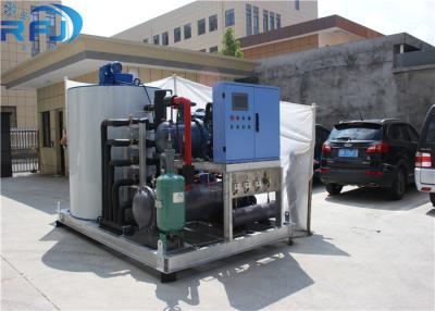 Cina 3 -10 tonnellate Industrial Ice Maker, Flake Ice Making Machine per l' industria dell' acqua di mare in vendita