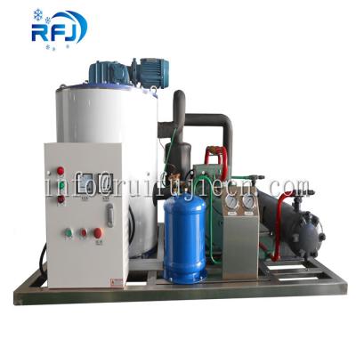 China Máquina de bloque de hielo a escala de agua de mar, fabricante de hielo en escamas de escritorio CE LVD certificado en venta