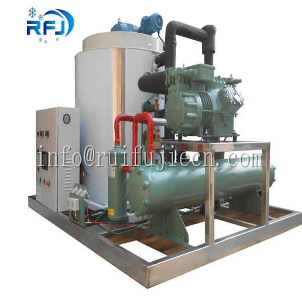 Quality Seawater Scale Ice Block Machine , Countertop Flake Ice Maker CE LVD Certified for sale