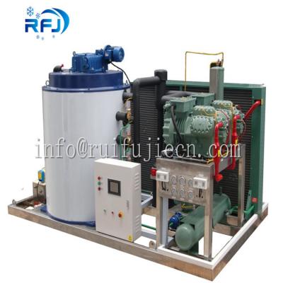 China Agua dulce 1-20 toneladas Fabricante de hielo en volúmenes Fuerte capacidad de producción R404A Medio de congelación en venta
