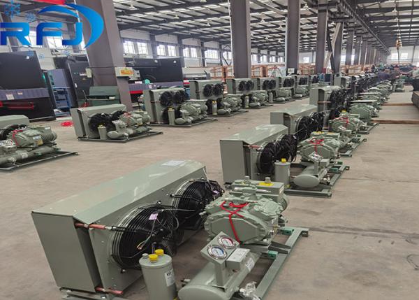 Quality 15HP-20HP Semi-Hermetic High-Temp Air-Cooled Condensing Unit for Commercial Use for sale