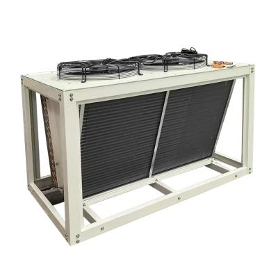 China FNV-160 52.8KW Split Dual Fans Air Cooled Commercial Refrigeration Condenser for sale