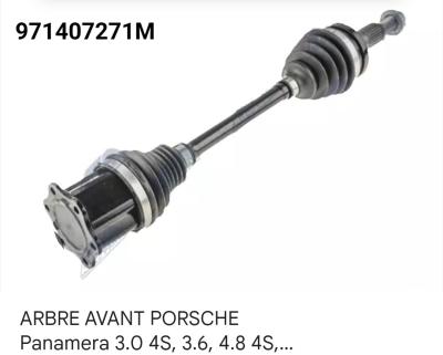 China Powder Coated Heavy Duty Steel Drive Axle Assembly Replacement Component for PORSCHE PANAMERA (971) Worn Axles for sale
