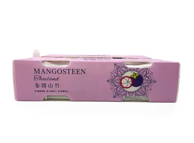 China Mangostan Golf Verpakkende Opslagdoos voor Landbouw MultiKleurendruk Te koop