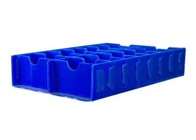Cina l'imballaggio di plastica ondulato della verdura di 1.5-10mm inscatola la stampa facile in vendita
