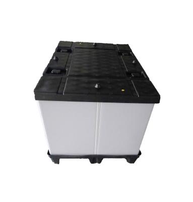 China Vouwbaar Post Golf Plastic Tote Boxes 330g-3500g Te koop