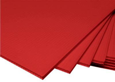 China 300GSM corrugou sinais plásticos da placa 5mm 6mm Coroplast do sinal à venda