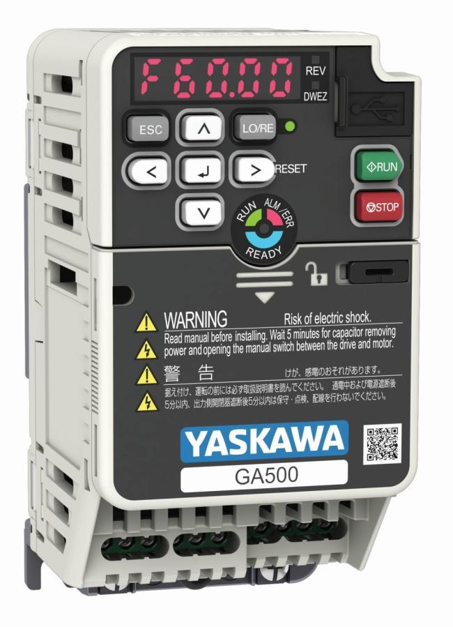 Yaskawa Ga500 AC Drive Ga50b4018ABB Inverter 3pH 5.5kw Frequency Converter Replacements V1000 VFD