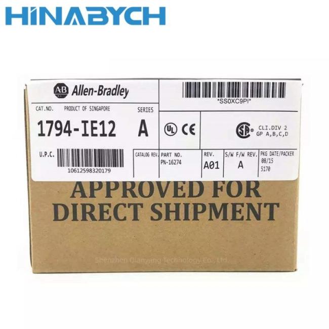 New Original Allen Bradley PLC Flexible I/O Input Module 1794-Ie12