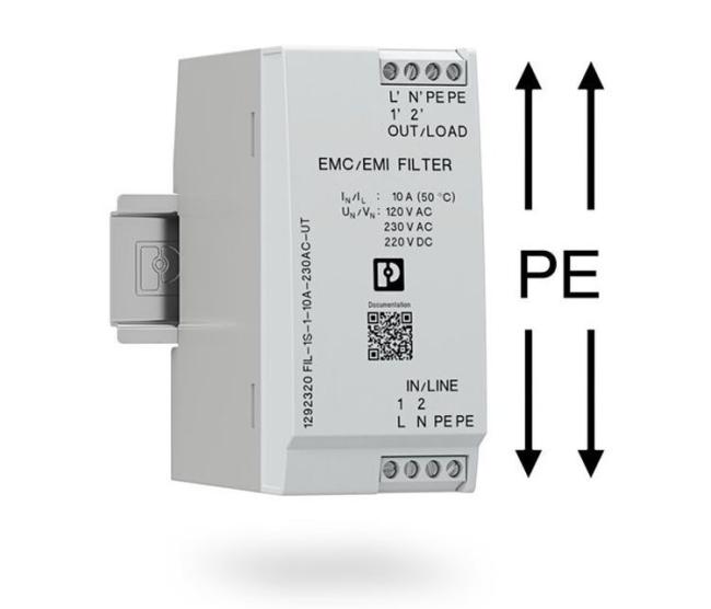 New and Original Phoenix 1292326 Fil-1s-1-3A-230AC-PT - EMC Filter for Single-Phase AC and DC Systems