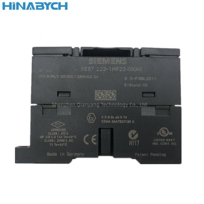 6es7222-1hf22-0xa0 Simatic S7-200 Digital Output Em 222 Only for S7-22X CPU 8 Da (relay outputs) 2A Siemen S CPU PLC Module