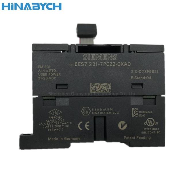 New Original Siemen S Input Module PLC 6es7231-7PC22-0xa0 Simatic S7-200 Analog Input Em 231 Only for S7-22X CPU 6es7 231-7PC22-0xa0