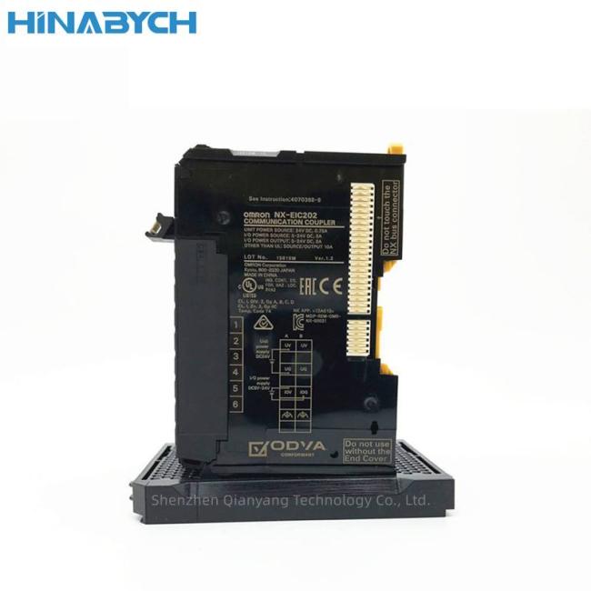 New Original Mini Omron Supports Modbus TCP Free Port Ordinary PLC WiFi Communication Ethernet Module Nx-Eic202