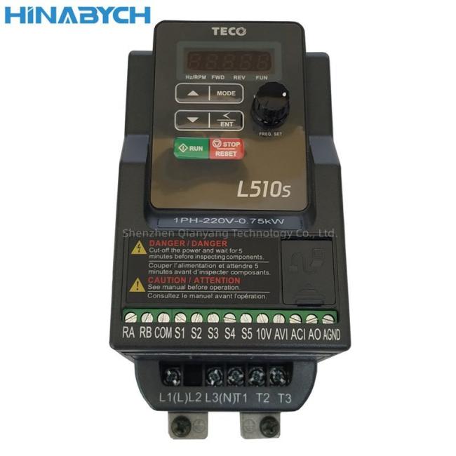 New Original Taiwan Teco Dongyuan Inverter L510s-2p5/201/202/401-Sh1-Nc/400/750W220/380V