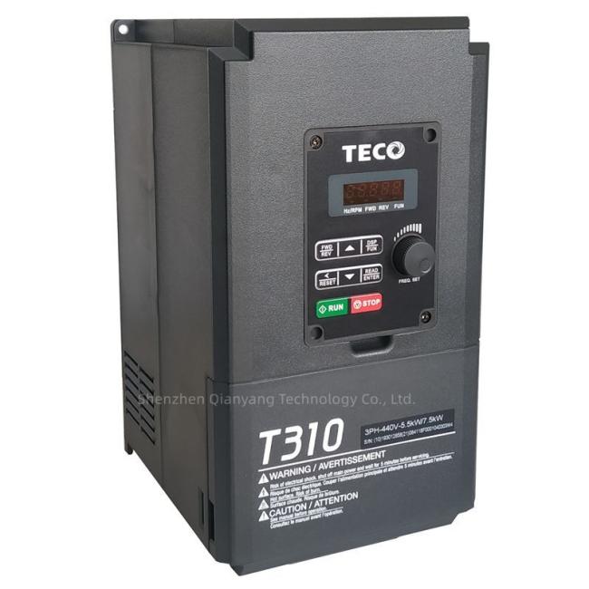New Taiwan Teco Inverter T310-4040/50/60/75/100-H3c/22/37/45/55/75kw Fan Pump Variable Frequency Drive VFD