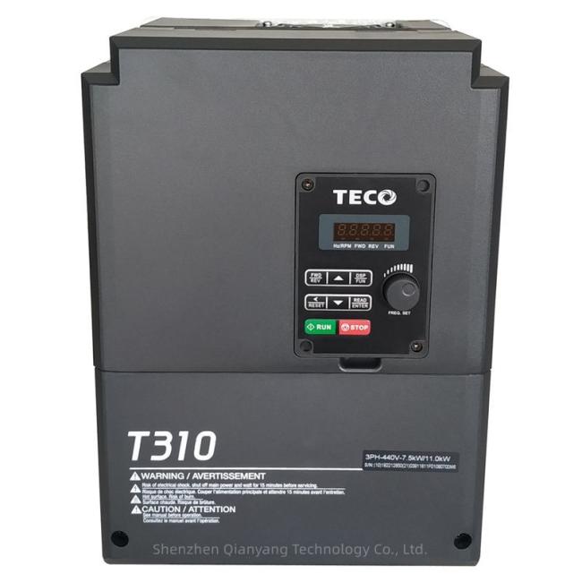 New Taiwan Teco Inverter T310-4040/50/60/75/100-H3c/22/37/45/55/75kw Fan Pump Variable Frequency Drive VFD