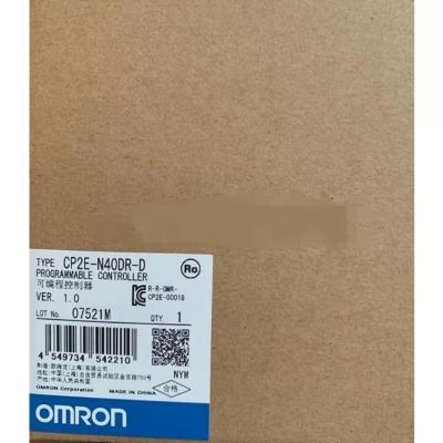 China Omron CP2E-N40DR-D PLC - Compact Programmable Logic Controller for Small to Medium Machines, 24 Inputs, 16 Relay Outputs, RS-232C/RS-485, USB, Ethernet Ports, Expandable I/O for sale
