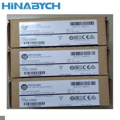 China New and Original Ab Rockwell 8-Point VAC/VDC Relay Output Module PLC 1762-Ow8 for sale