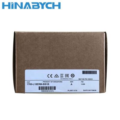 China New Original Ab Allen Bradley Compactlogix L18 512kb Ctlr-Motion 1769-L18erm-Bb1b PLC Controller for sale
