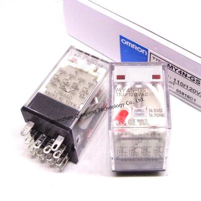 China New Original Omron Power Relay 3A DC24V AC220V My4n My4n-GS Omron Relay for sale
