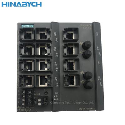 China New Original Siemen S Switch 6gk5212-2bb00-2AA3 Scalance X212-2 Managed Industrial Ethernet Switch for sale