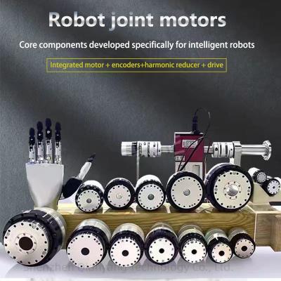 China 36W-1500W Robot Arm Joint Motor Servo Motor Joint DC 24V-48V Brushless for sale