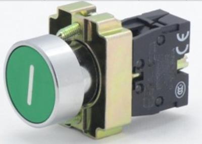 China Flush push with marking 22mm push button for sale