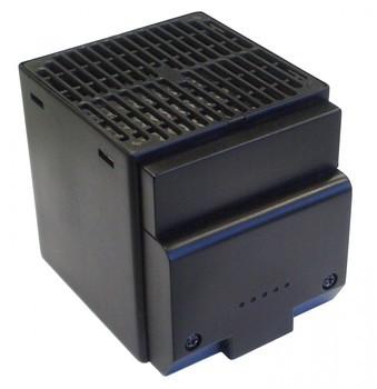 China CS028 DIN Rail Enclosure Touch-Safe Fan Heater 150W 230 VAC for sale