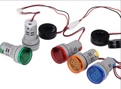 China 22mm diameter current meter  Measure range 0-200A amper meter AD26B-22AMB for sale